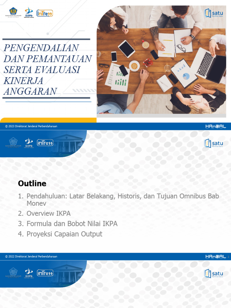 Materi CC Klinik Pelaksanaan Anggaran 11 Sept Pagi - Narsum 2 Monitoring Dan Evaluasi Oleh DJPB ...