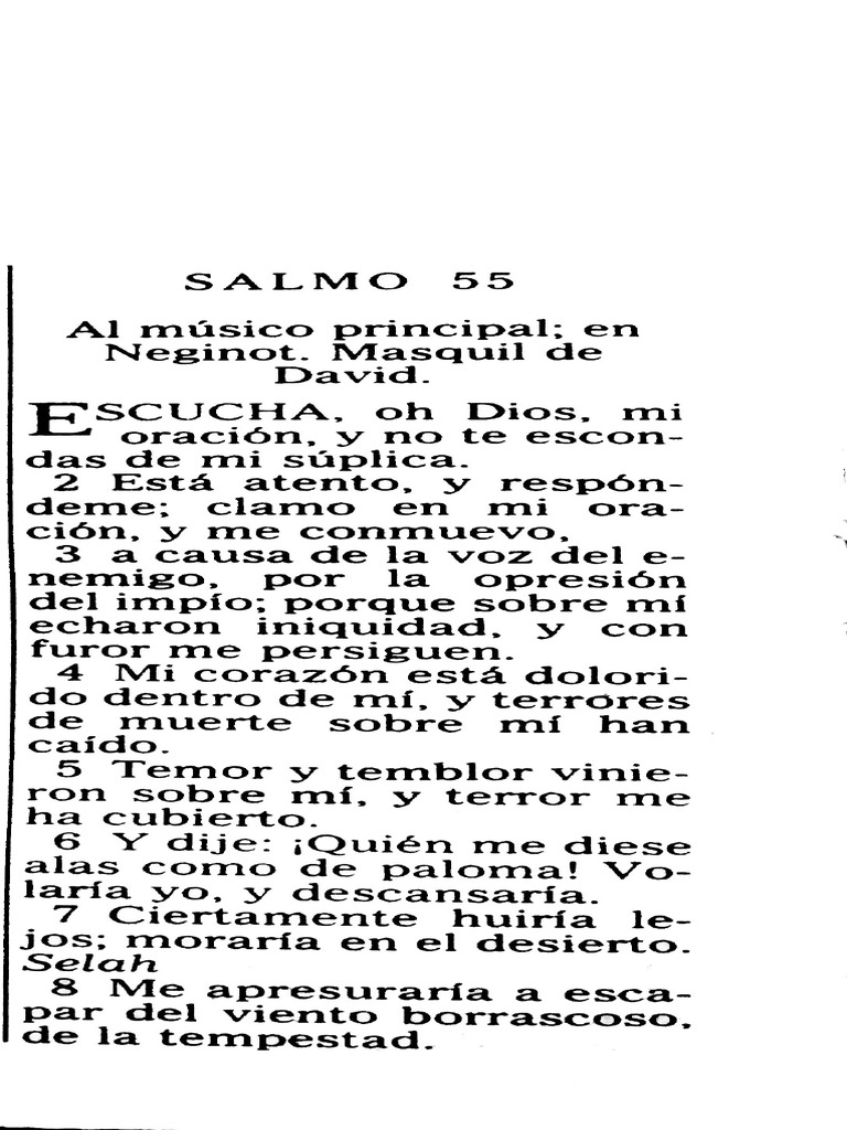 Salmo 55 | PDF