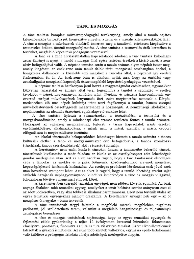 1.3.2 Tanc Mozgas 1.o | PDF