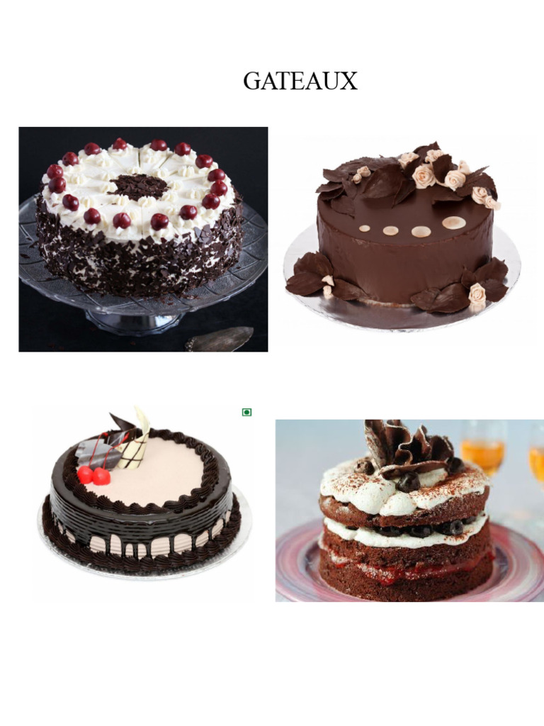 GATEAUX | PDF