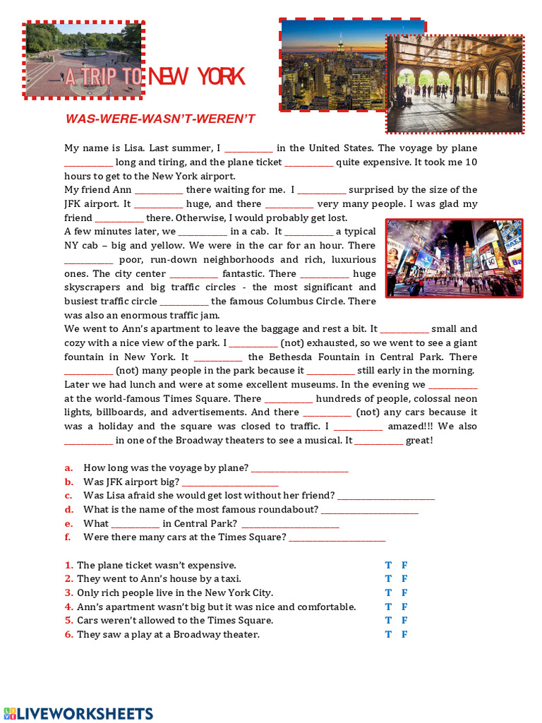 A Trip To New York | PDF | Transport