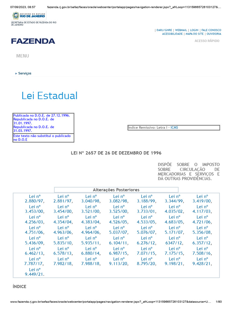Icms RJ | PDF | Impostos | Preços