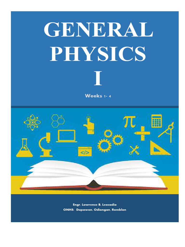 Physics Module Q1 W1 4 | Download Free PDF | Velocity | Acceleration
