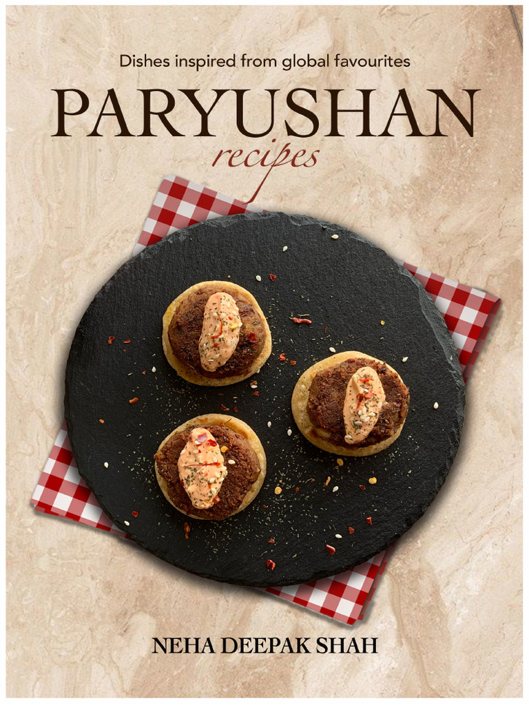 Paryushan Recipes by Neha Deepak Shah 2023 | PDF | Chutney | Cumin