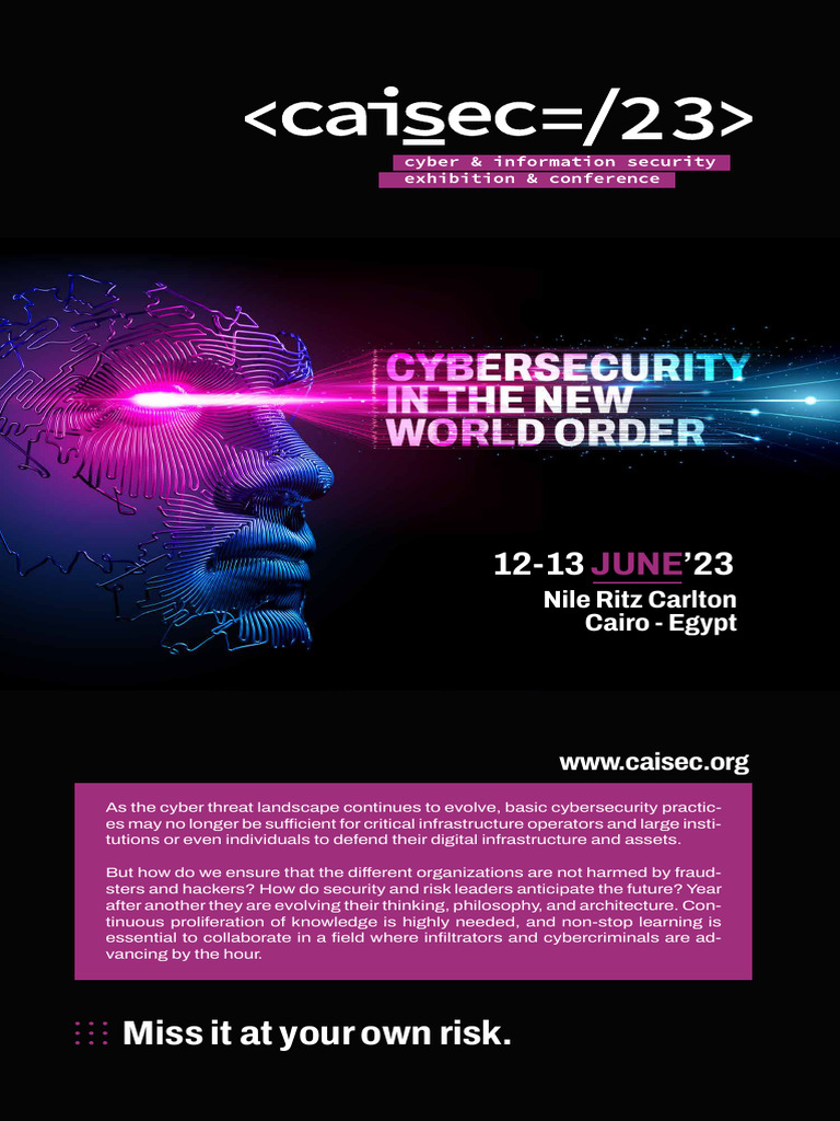 Caisec'23 Digital Version | PDF | Computer Security | Security