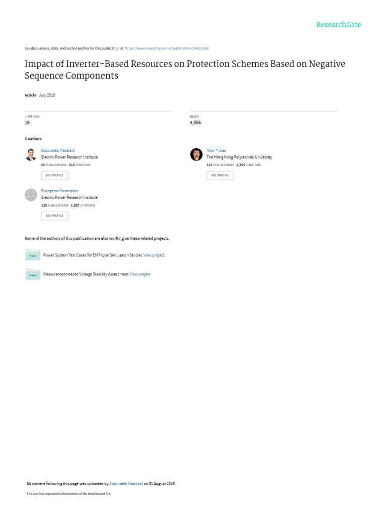 Pott and Putt Scheme | PDF | Electricity Generation | Electrical Impedance