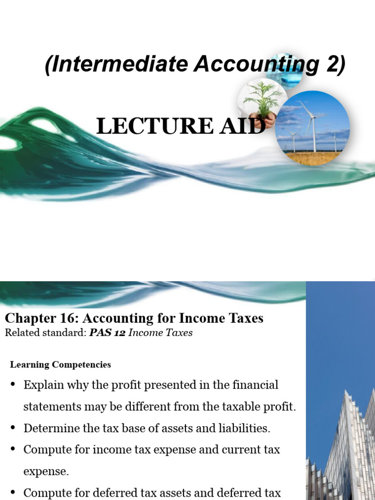 Chapter 16 Accounting For Income Taxes | PDF
