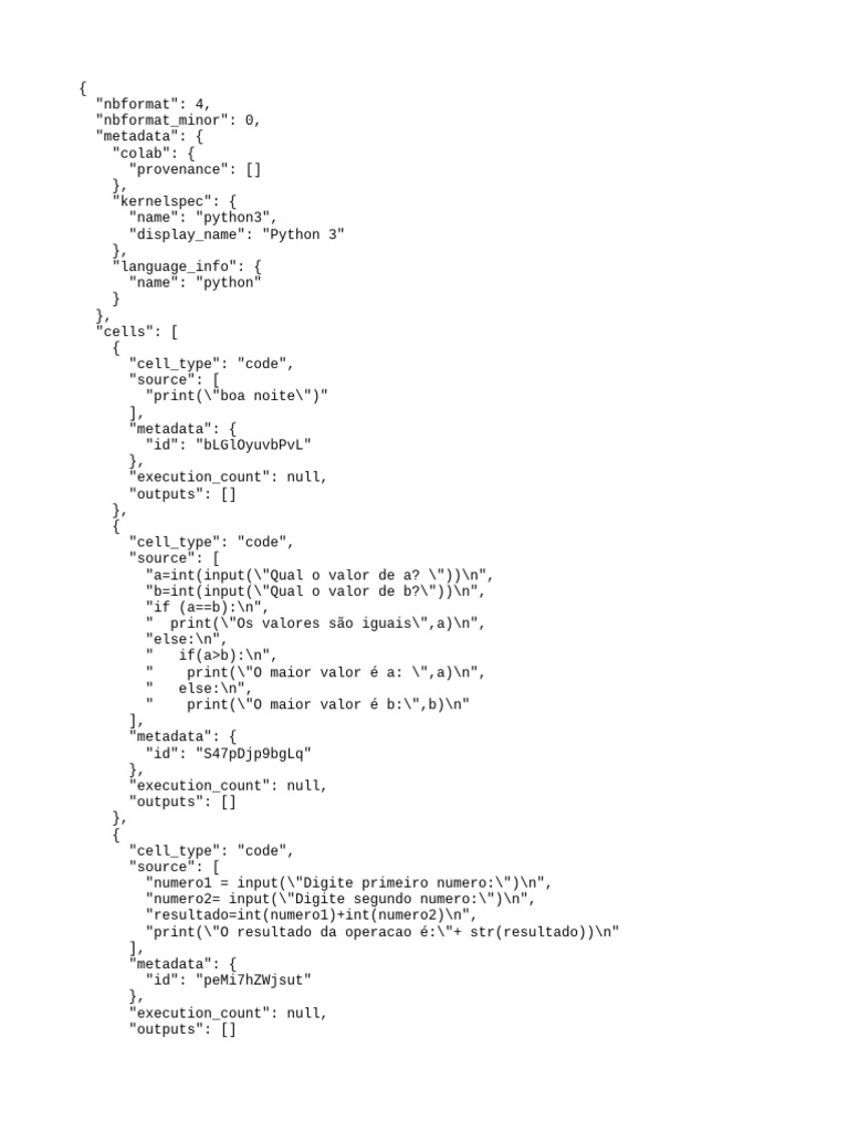 Aula02 (1) .Ipynb | PDF Aula02 (1) .Ipynb | PDF