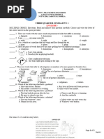 Ieo Sample Paper | PDF | Word | English Language