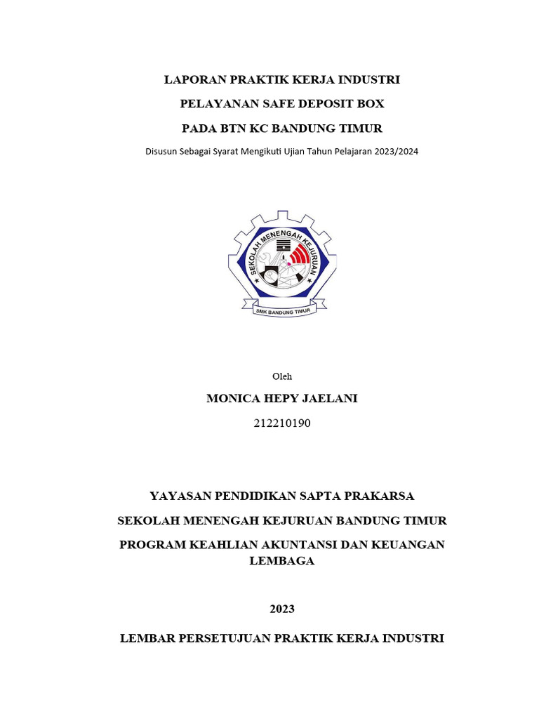 LAPORAN PKL - WPS Office | PDF