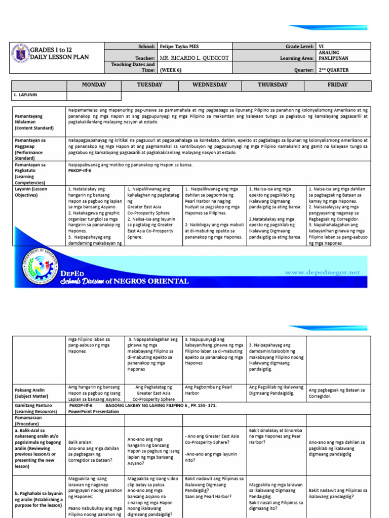 Ap6 2nd Qtr Wk6edited Pdf