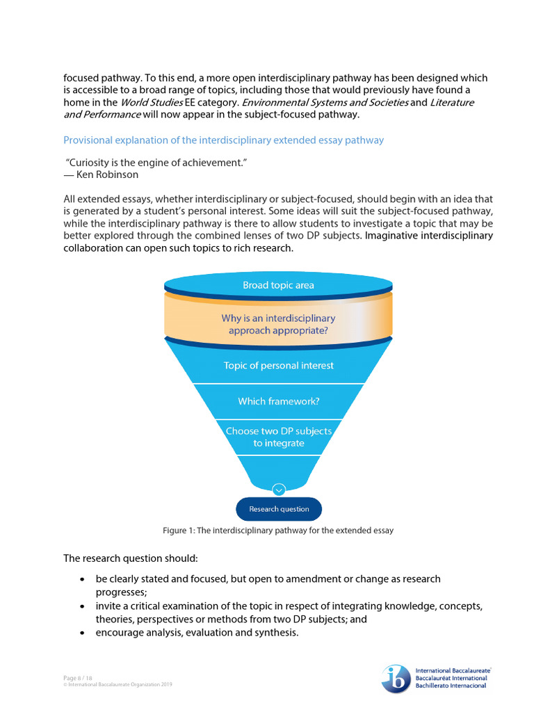 DP EE - Interdisciplinary Approach-8-18 | PDF | Interdisciplinarity ...
