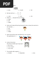 Year 2 English Assessment | PDF | Language Arts & Discipline