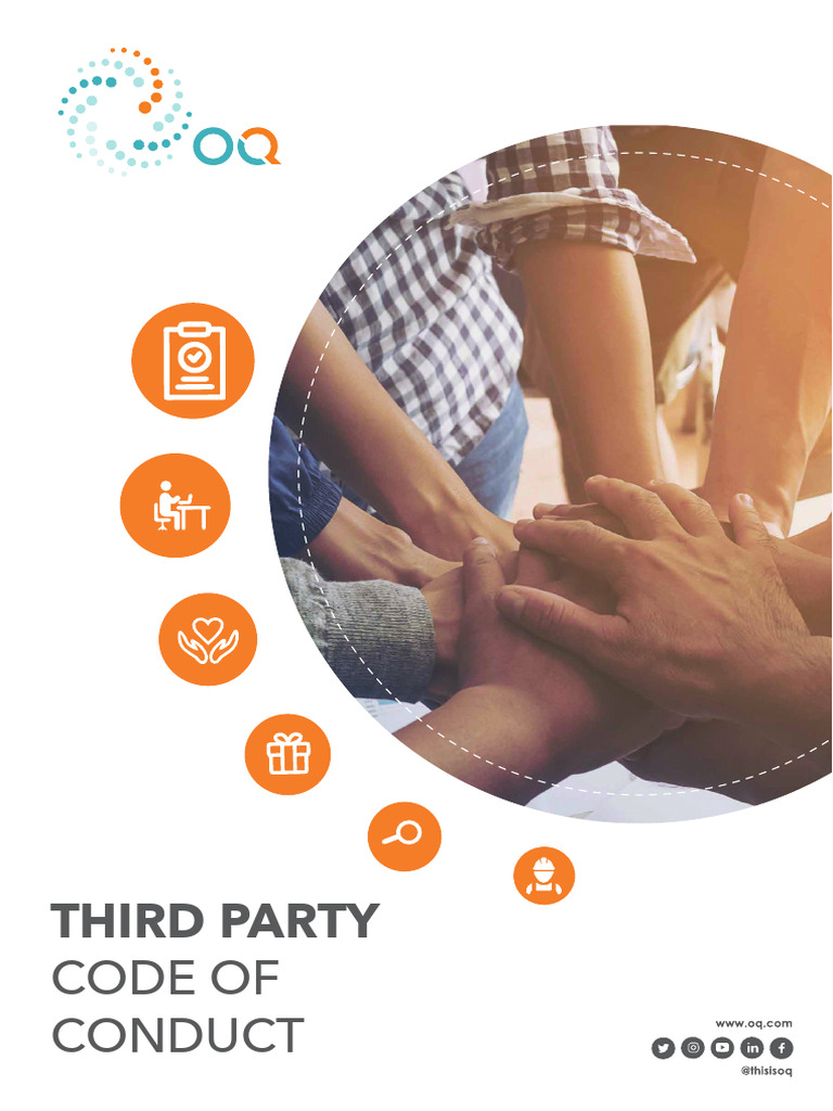 Third Party Code of Conduct (EN) | Download Free PDF | Regulatory Compliance | Money Laundering