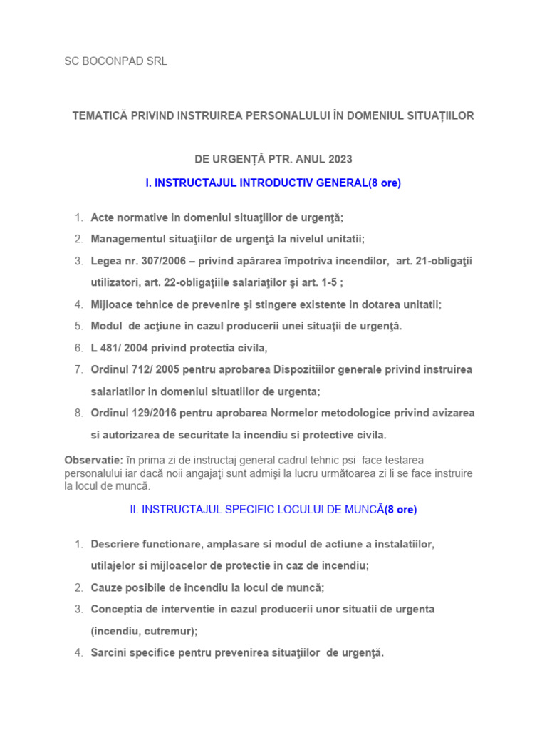 Tematica Buna de Listat | PDF