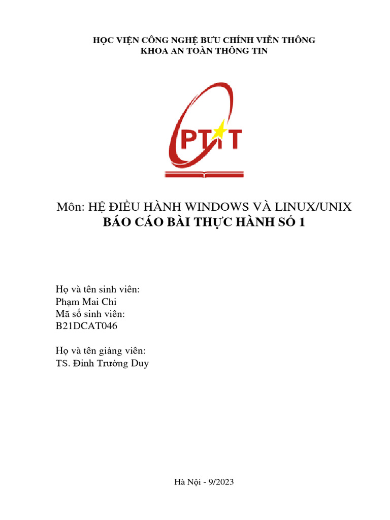 B21 TH1 Pham-Mai | PDF