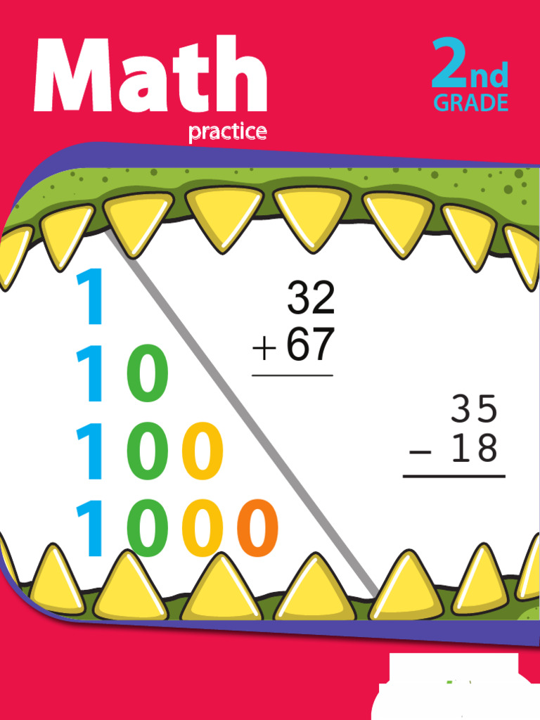 Grade Math Practice Workbook | PDF | Color | Numbers