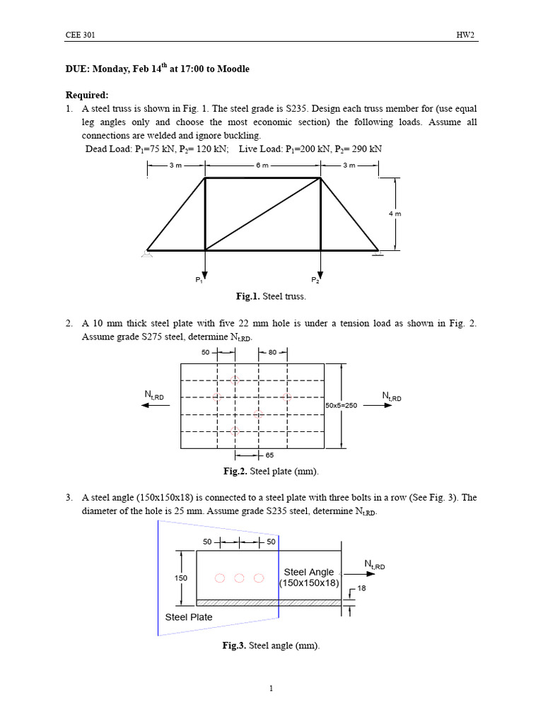 Cee 301-HW02 | PDF | Truss | Components