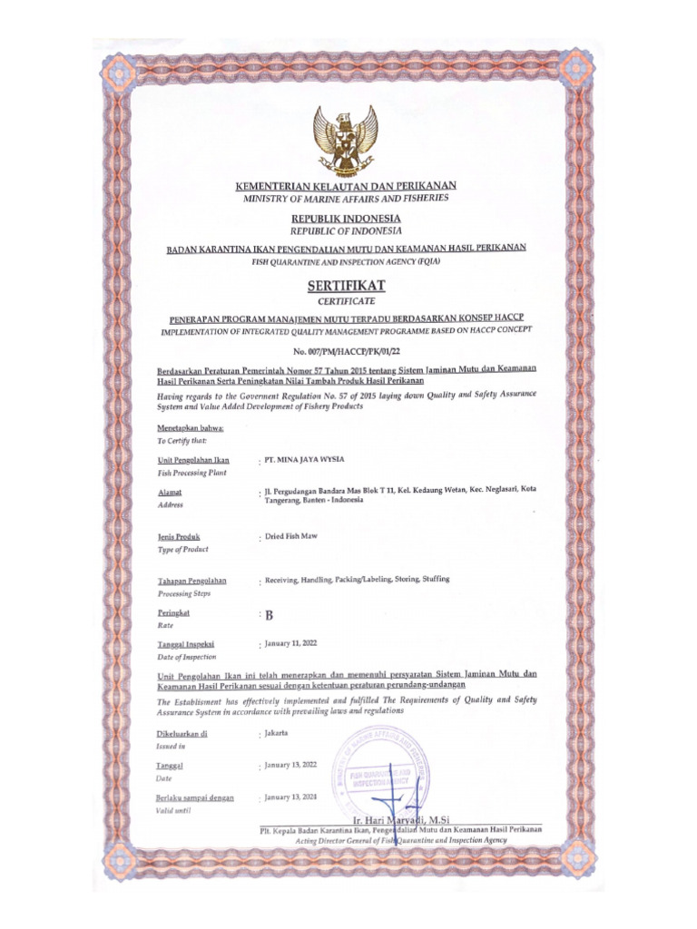 Kementerian Kelautan Dan Perikanan | PDF
