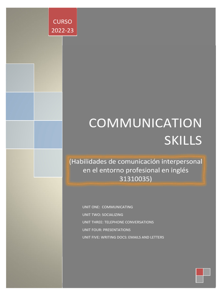 Professional Communication Skills | PDF | Communication | Information