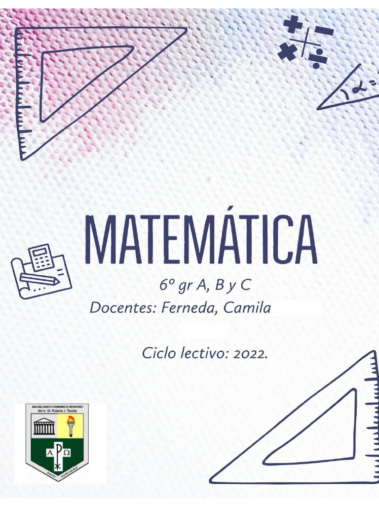 Cuadernillo 6to Grado | PDF | Ángulo | Perpendicular
