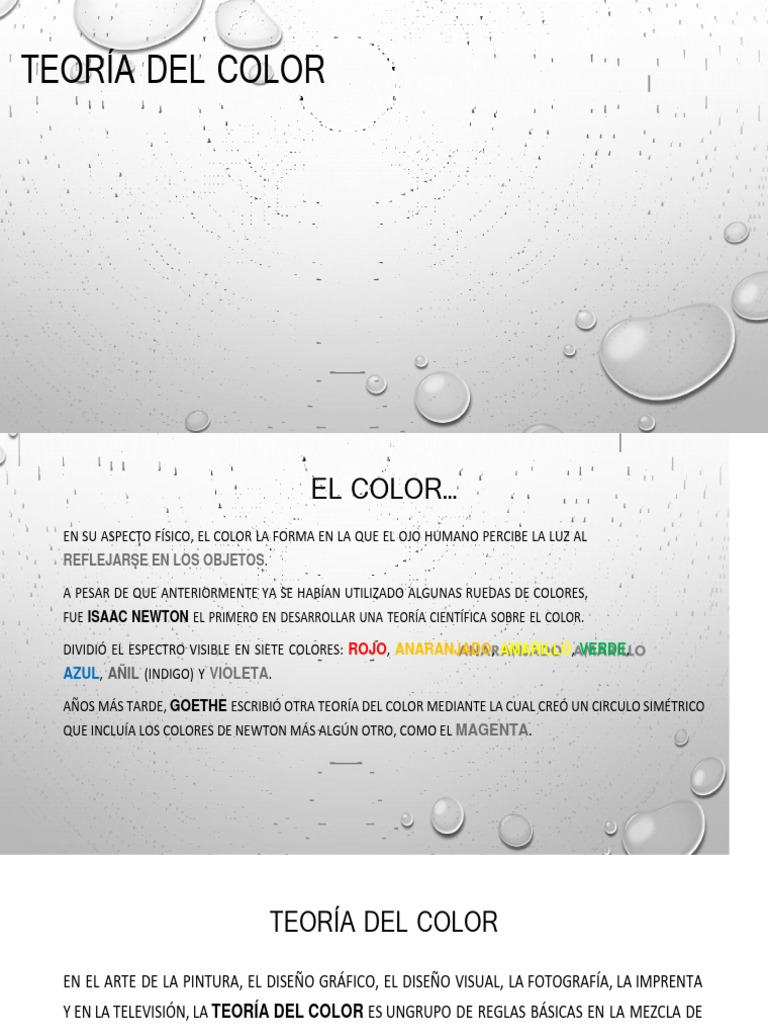 Teoría Del Color 23 | PDF | Color | Azul