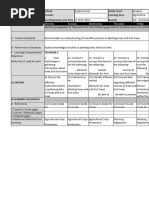 DLL Week 1 Q-2 Tle Agri 6 | PDF | Plant Nursery | Learning