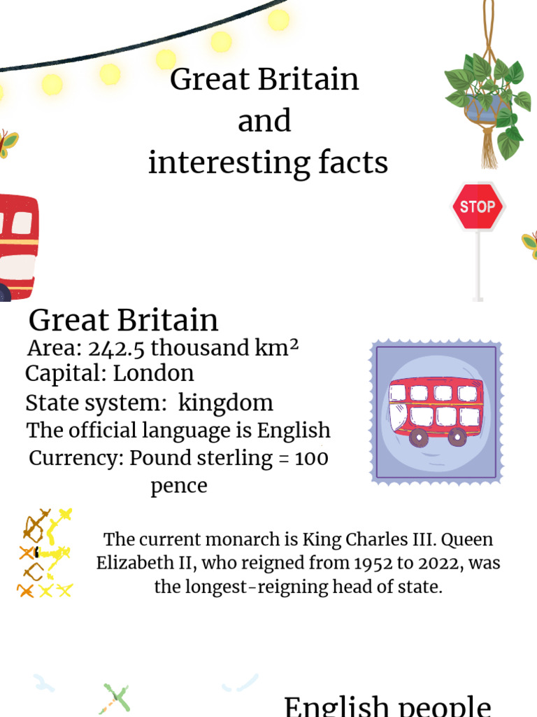 Great Britain and Interesting Facts | PDF | Tea | Pound Sterling