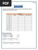 Palabras Con Diptongos | PDF