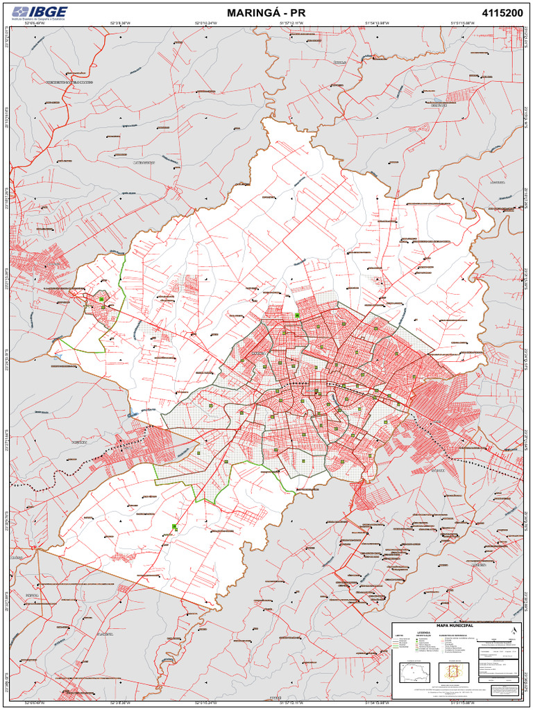 Maringa - Municipio 2022 IBGE | PDF | Mapa | Brasil