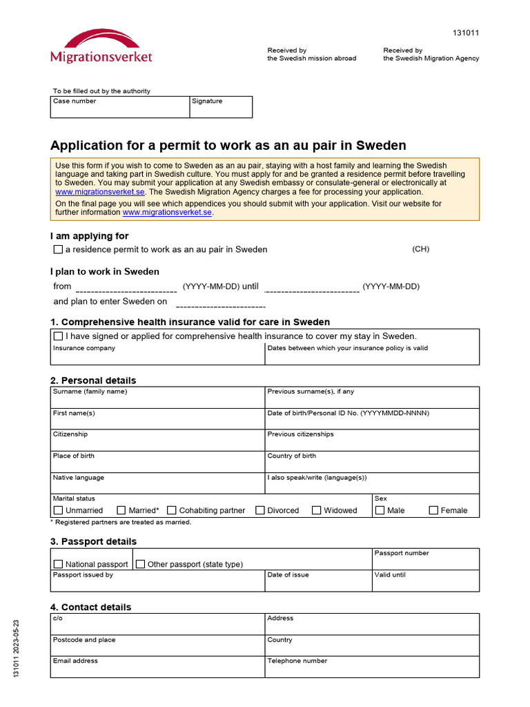 Au Pair en | PDF | Criminal Record | Government And Personhood