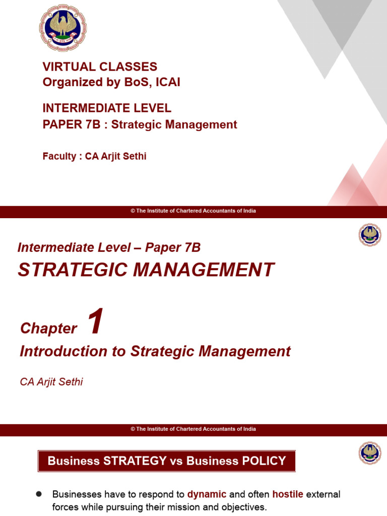 16 Chapter 1 1678594056 | PDF | Strategic Management | Competitive Advantage