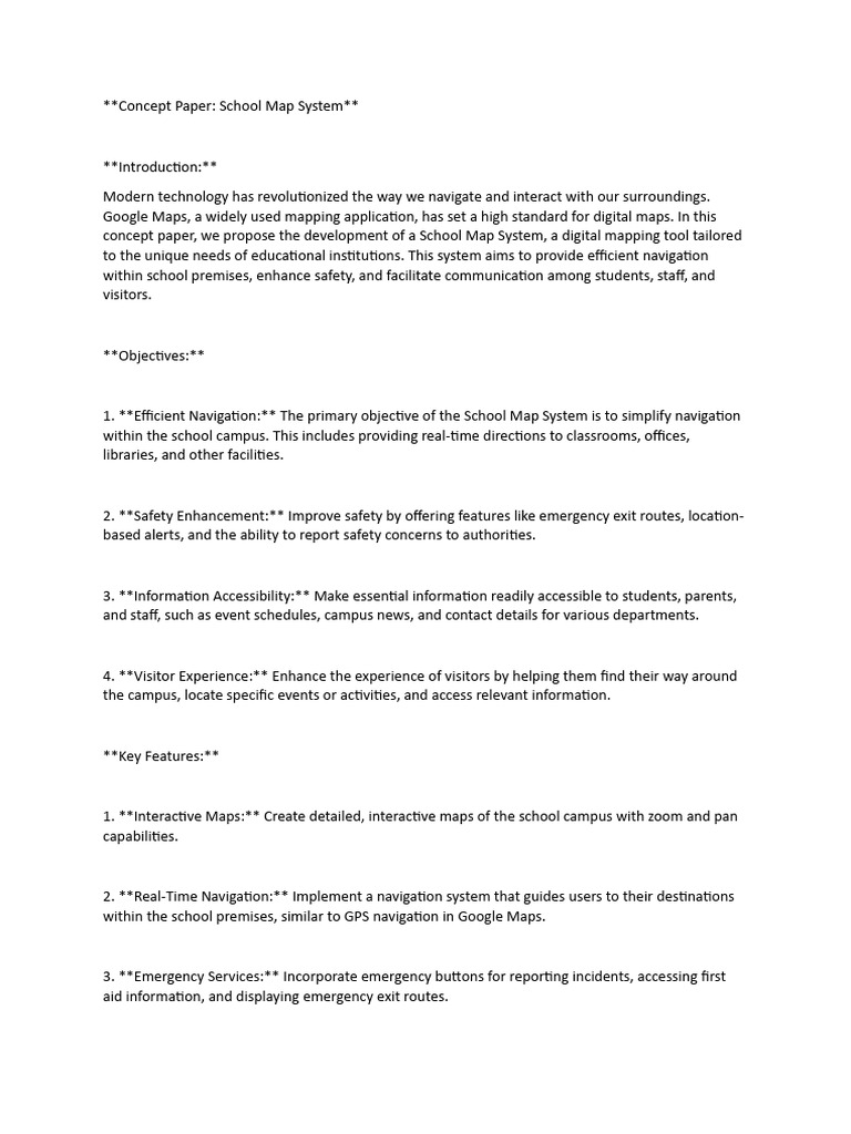 School Map | PDF | Mobile App | Computing