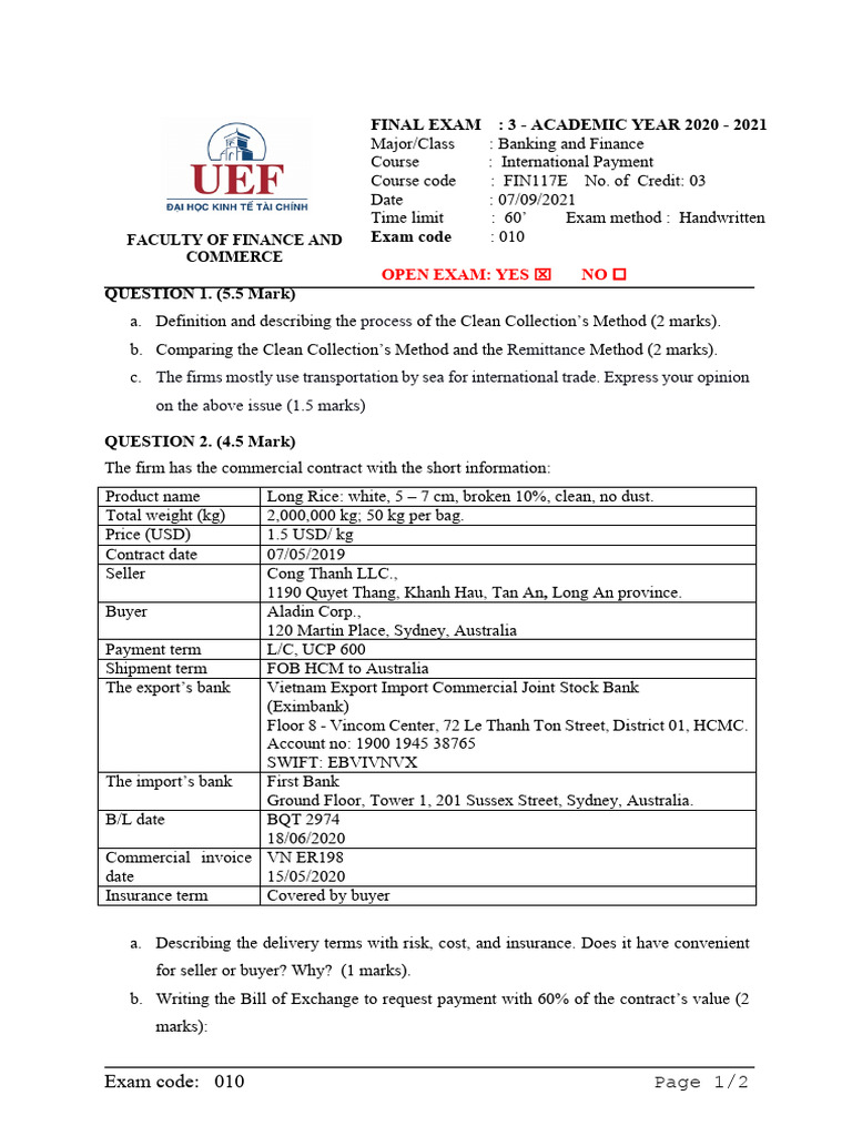 Payment Test | PDF | Banks | Invoice
