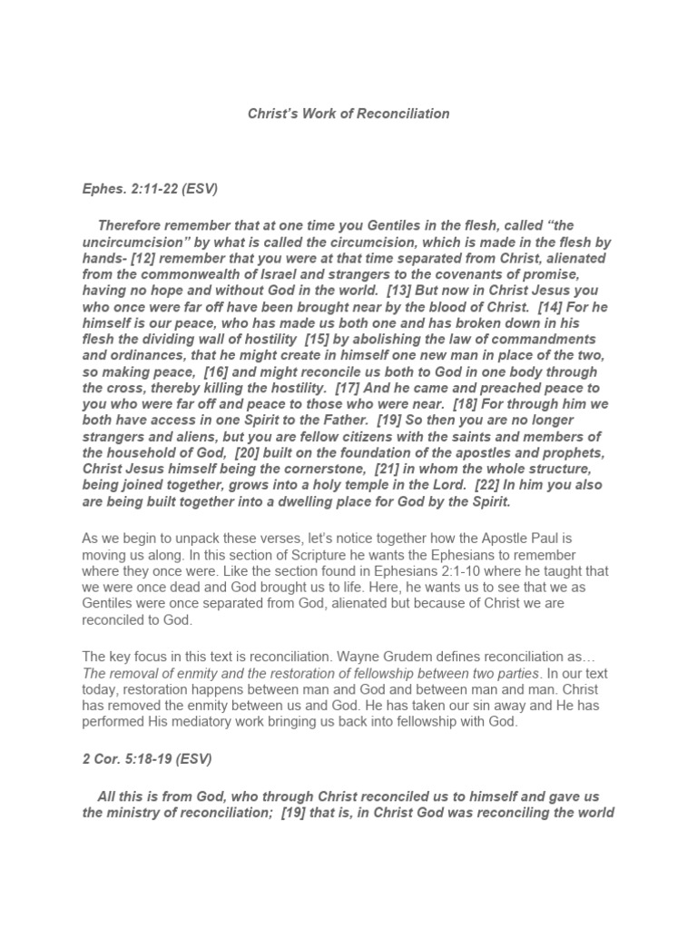 Reflection #2 | PDF | Jesus | Paul The Apostle