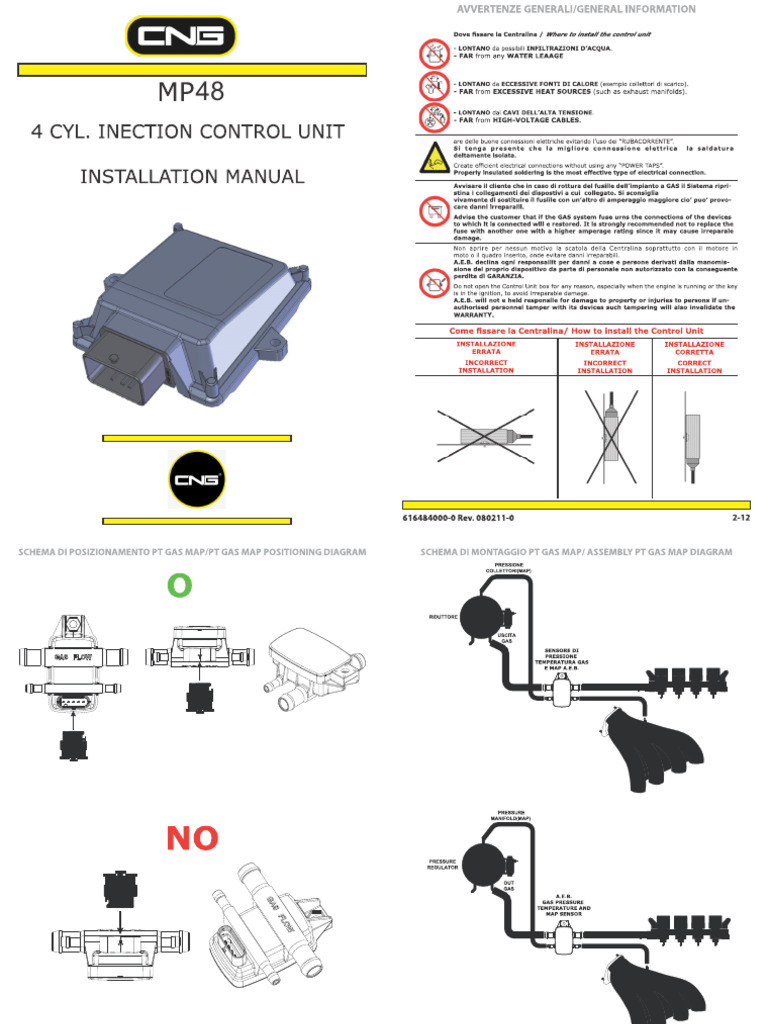 Diagrama MP48 CNG | PDF