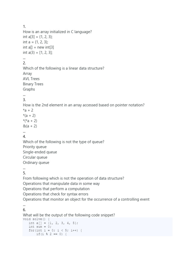 Output of Stack Code Snippet | PDF | Computer Programming | Theoretical ...