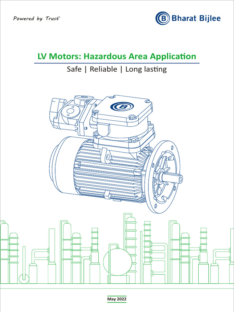 LV Motors Hazardous Area Application | PDF | Electric Motor ...
