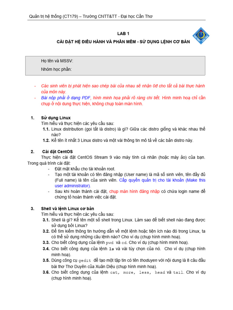 CT179 QTHT Lab1 2023 2024 | PDF