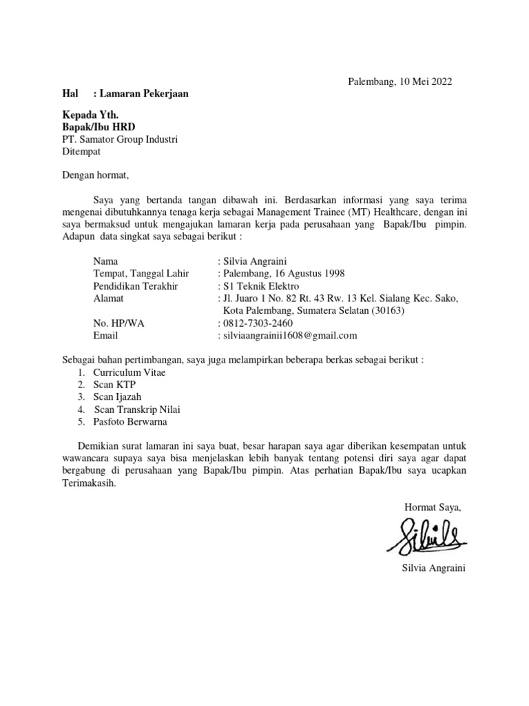 PT. Samator Group Industri | PDF