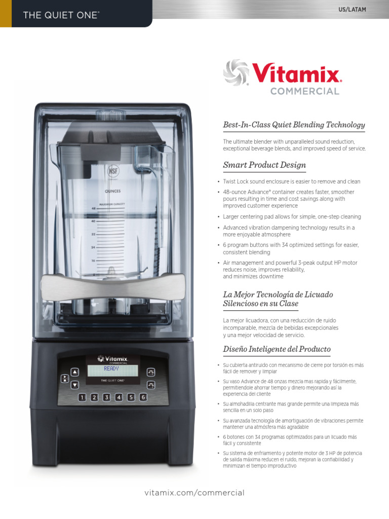 Vitamix 36019 | PDF