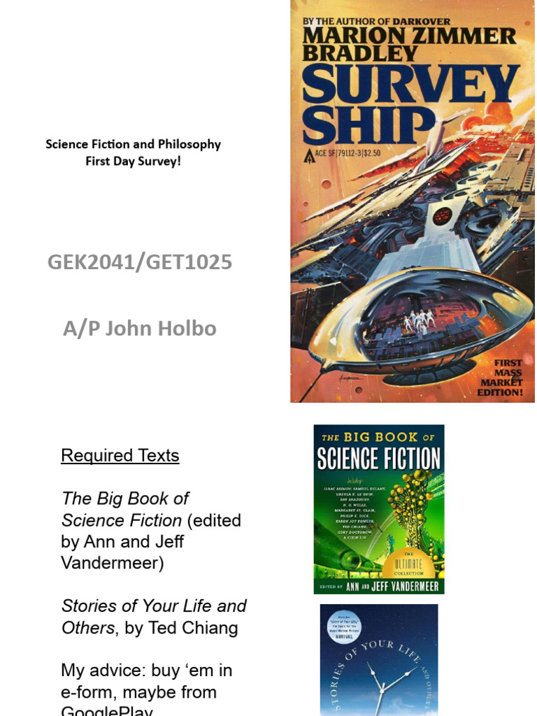 Exploring Philosophy in Science Fiction | PDF | Science Fiction | Science