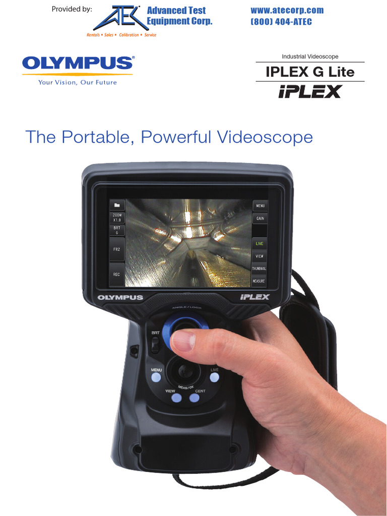 Olympus Iplex GT Lite Datasheet 1 | Download Free PDF | Frame Rate | Infrared
