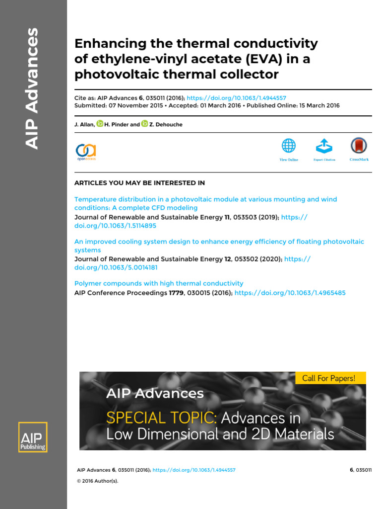 04-Enhancing The Thermal Conductivity of Ethylene-Vinyl Acetate (EVA ...