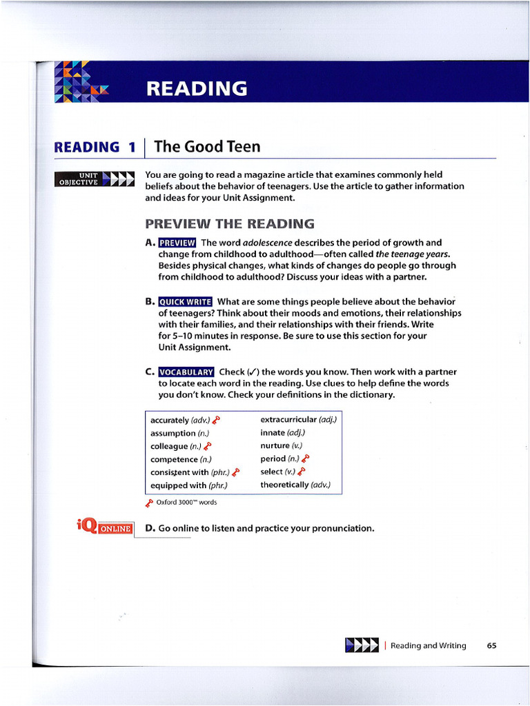 Unit 1-Sociology-Reading &writing | PDF