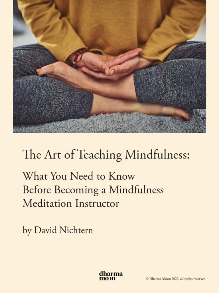Mindfulness Teaching | PDF | Meditation | Mindfulness