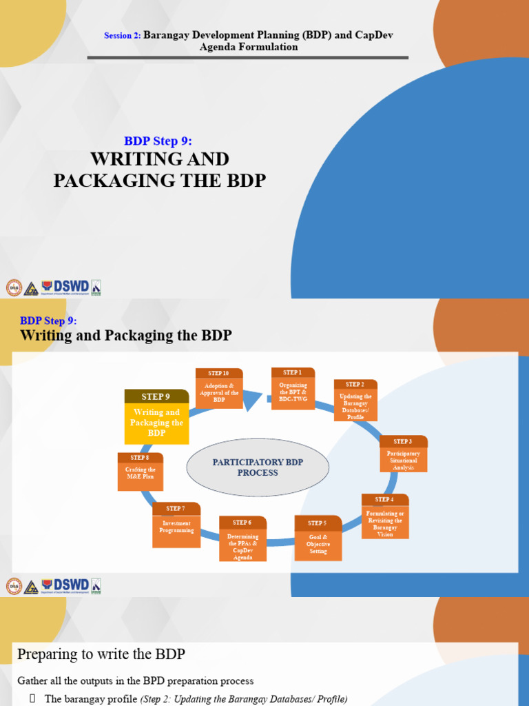 Step 9 - Writing - Packaging The BDP | PDF | Governance | Infrastructure