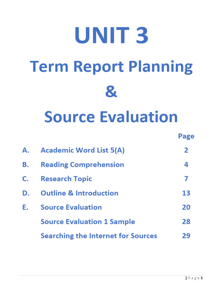 Engl 102 Unit 3 | PDF | Libraries | Sentence (Linguistics)