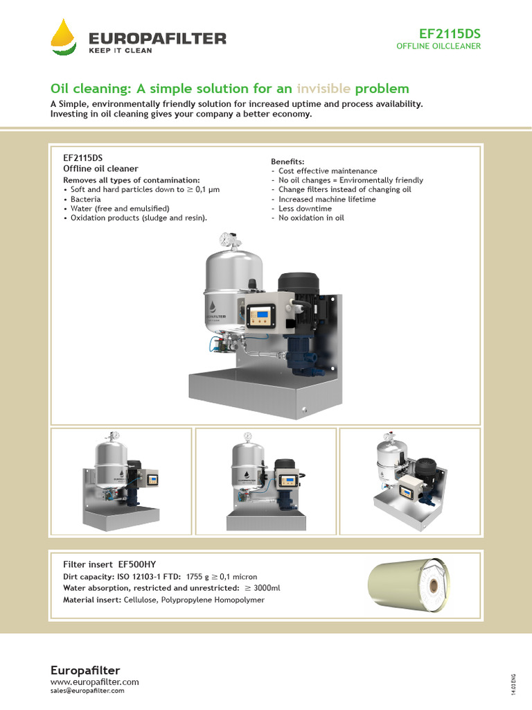 Efficient Oil Cleaning Solutions | PDF | Viscosity | Water