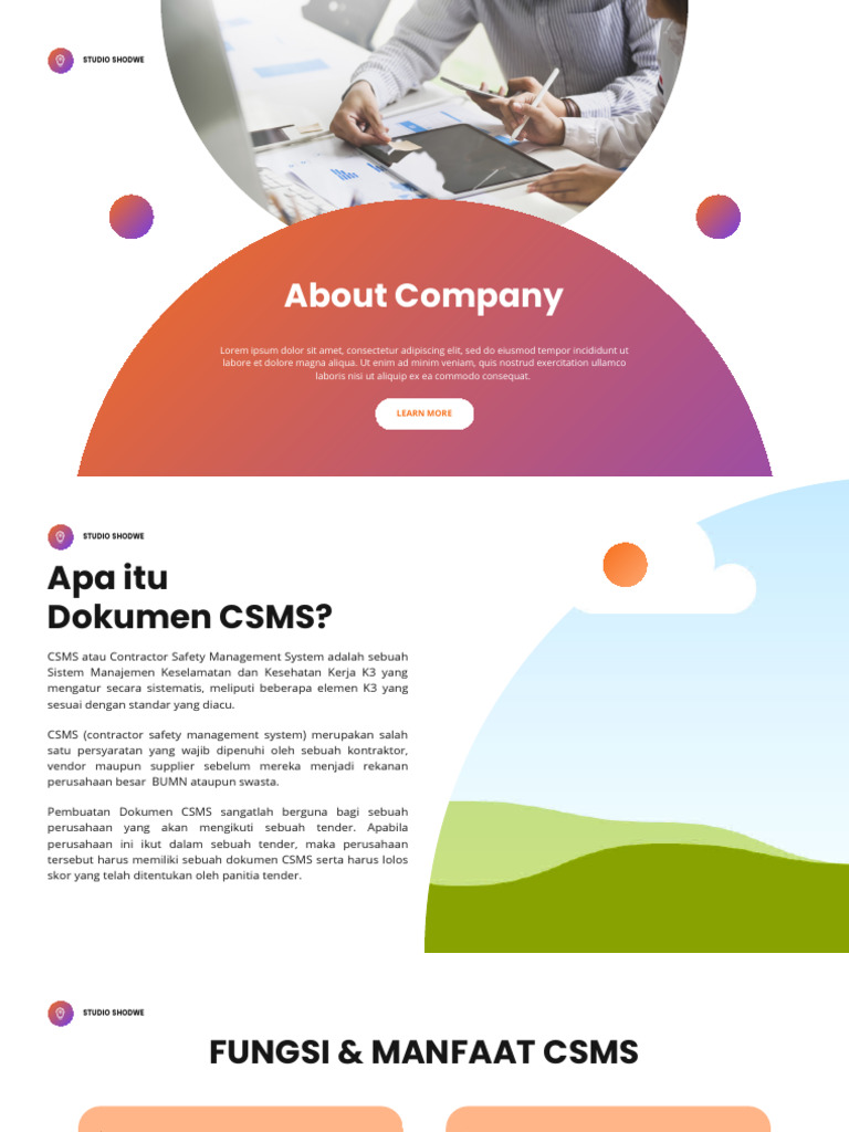 Apa Itu Dokumen CSMS | PDF
